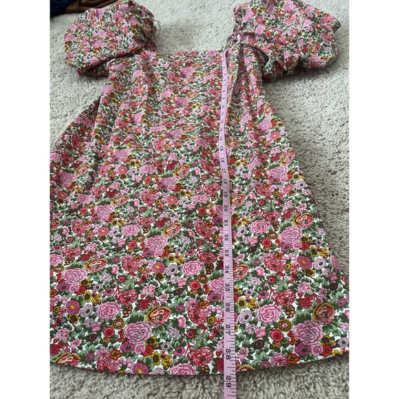 Mango | Dresses | New Dress By Mango Floral Puff Sleeve | Poshmark